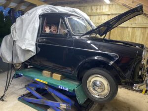 Sally in the car on the ramp – sankeynextchapter